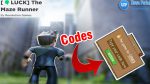 The Maze Runner Codes 2026- Free keys & XP Working code wiki