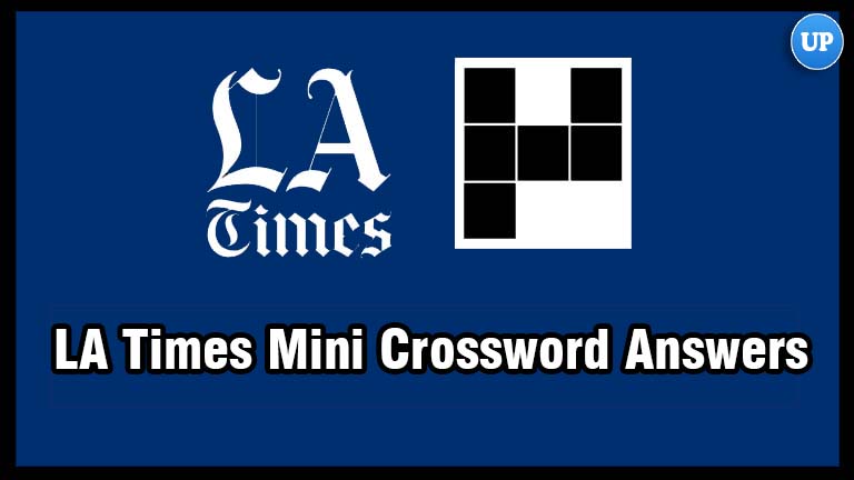 LA Times Mini Crossword Answers Today (January 2026) Los Angeles Times ...