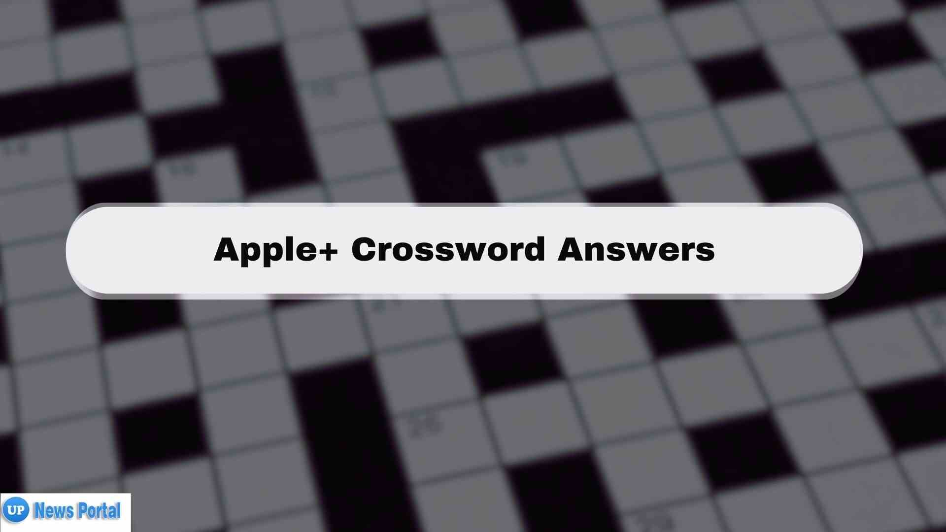 Apple+ Crossword Answers for April 8, 2026 (Wednesday)- apple.news ...